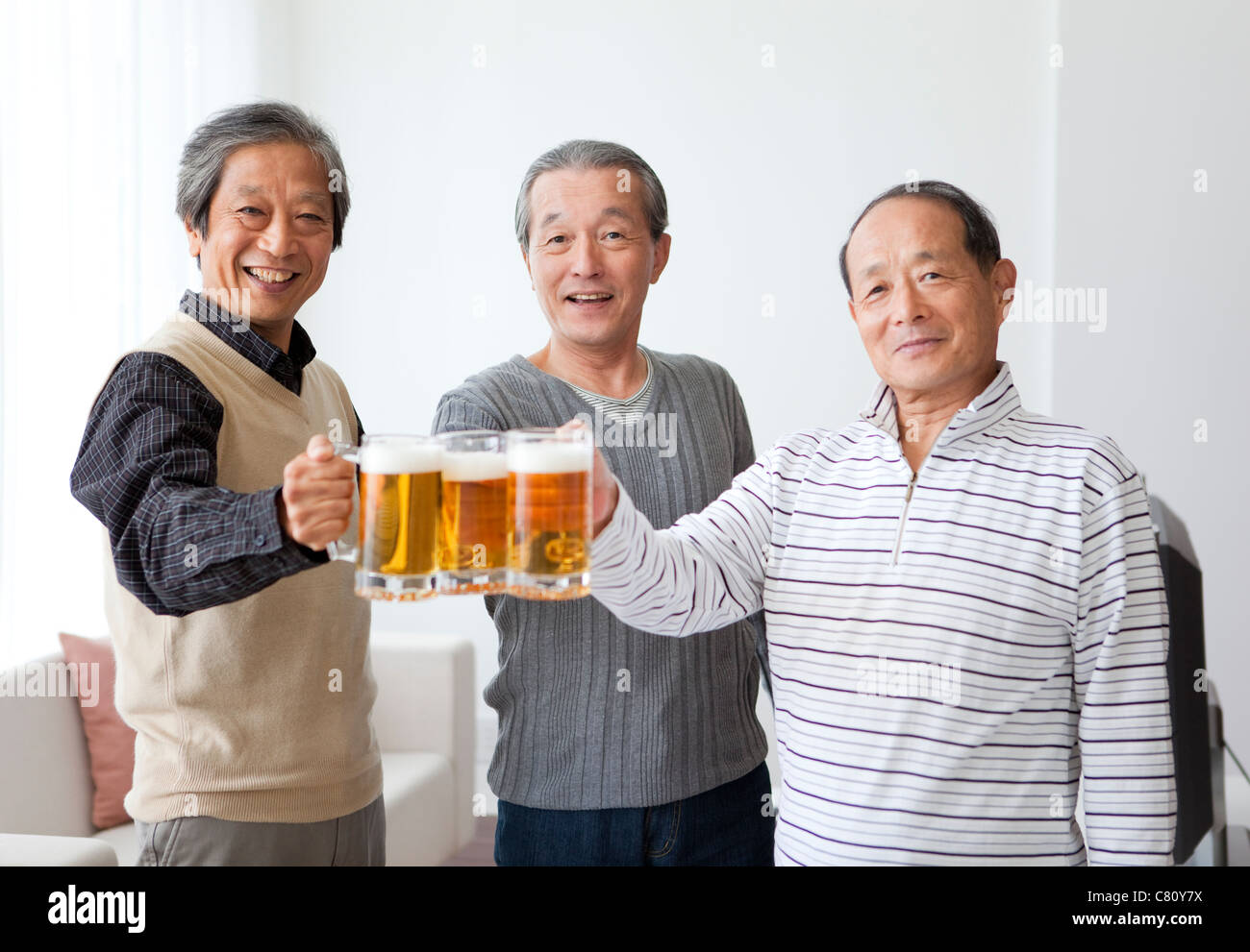 3 three people using hi-res stock photography and images - Alamy