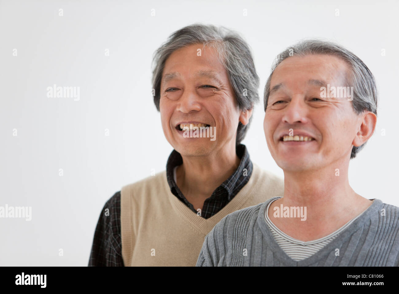 Two Senior Men Stock Photo - Alamy
