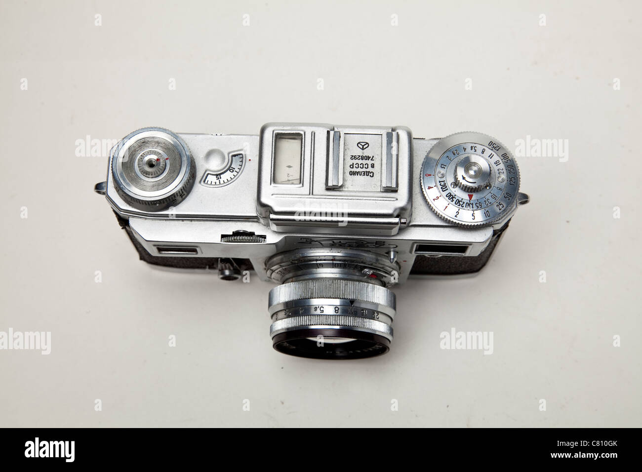 36mm compact Russian Kiev camera Stock Photo - Alamy