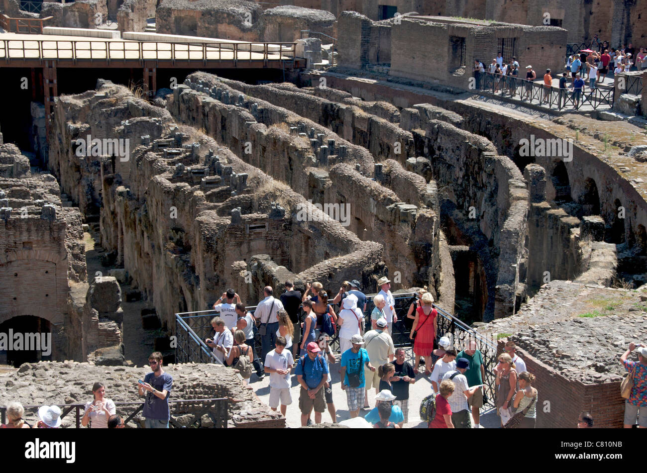 Inside colosseum rome hi-res stock photography and images - Alamy