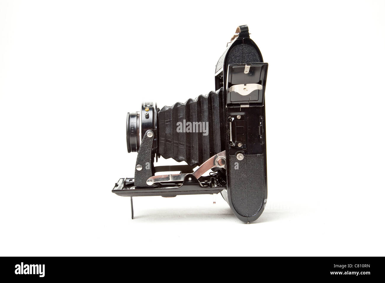 Antique german folding camera hi-res stock photography and images - Alamy