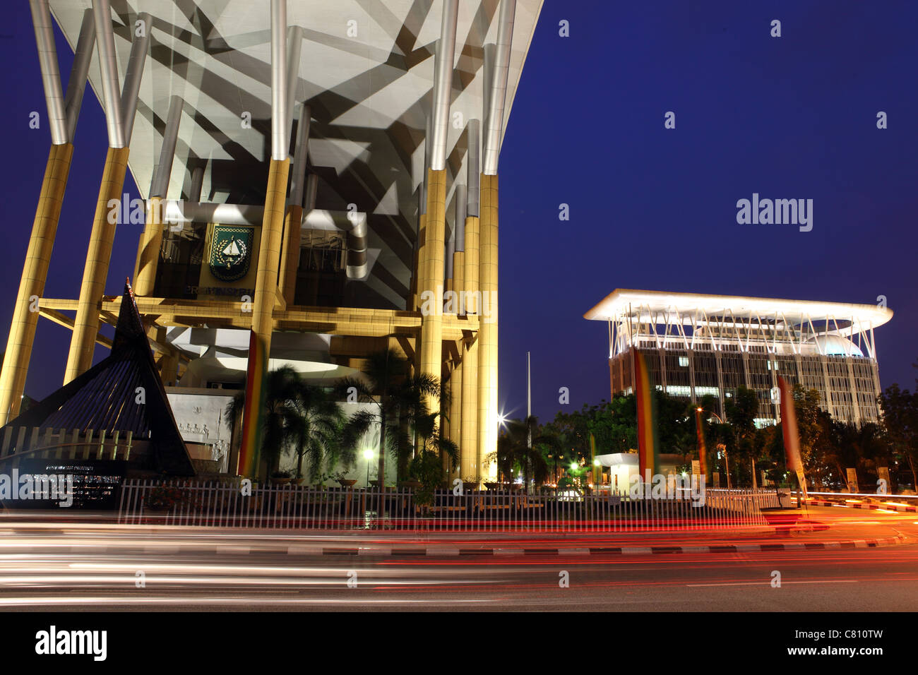 Gedung Pustaka Soeman House. Pekanbaru, Riau, Sumatra, Indonesia, South ...