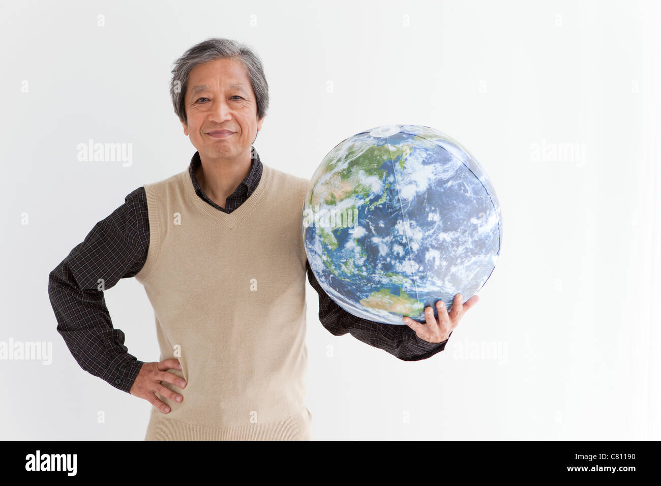 Globe man made object hi-res stock photography and images - Alamy