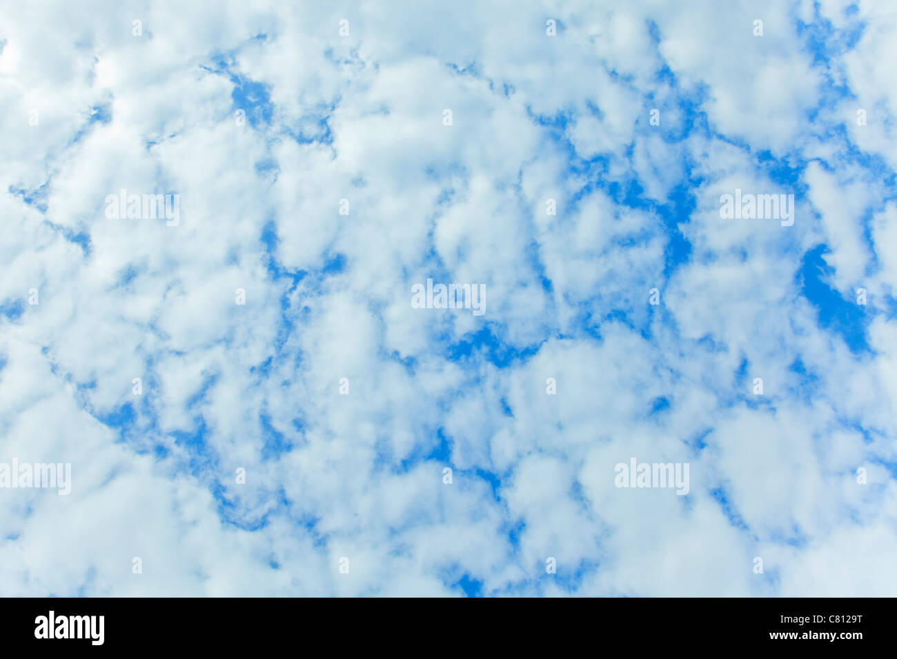 blue sky with clouds close up Stock Photo - Alamy