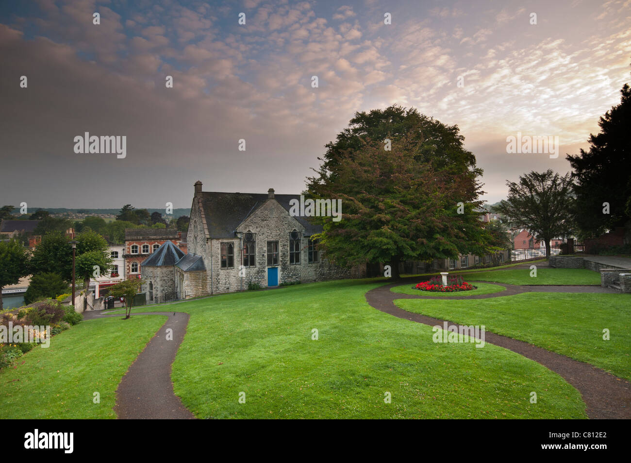 Bank Gardens, Stroud, Gloucestershire, UK Stock Photo - Alamy