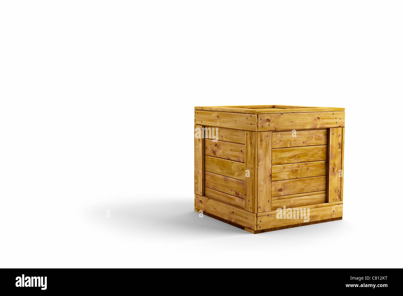 Wood crate hi-res stock photography and images - Alamy