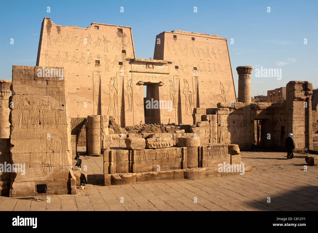 Temple of Horus, Edfu, Egypt Stock Photo - Alamy