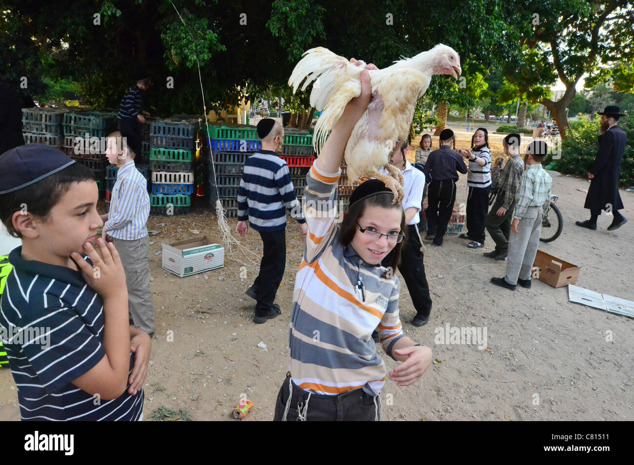 Kaparot Ceremony Israel High Resolution Stock Photography and Images ...