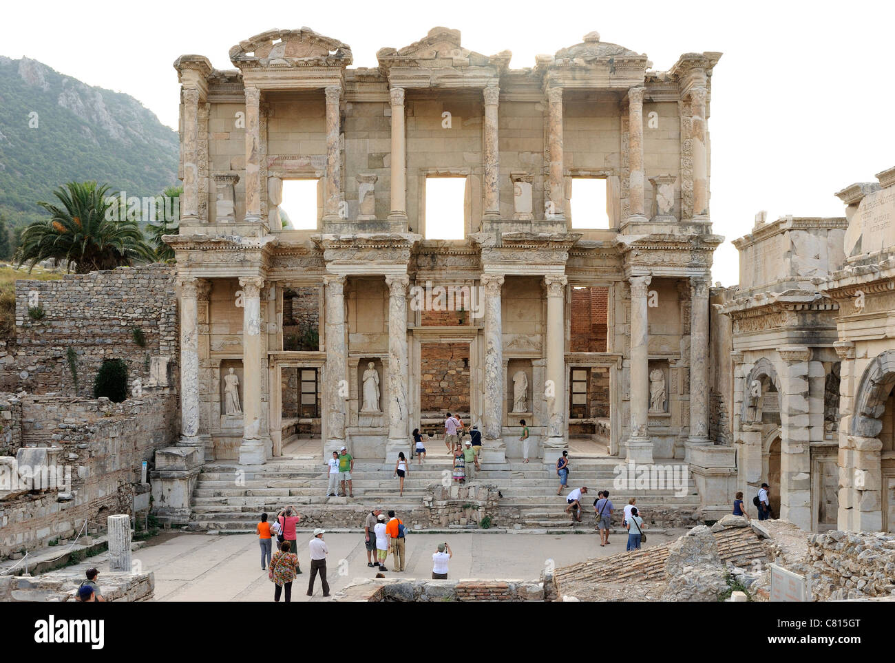 Ruins of Ephesus, excavations, UNESCO World Heritage Site, Library of ...