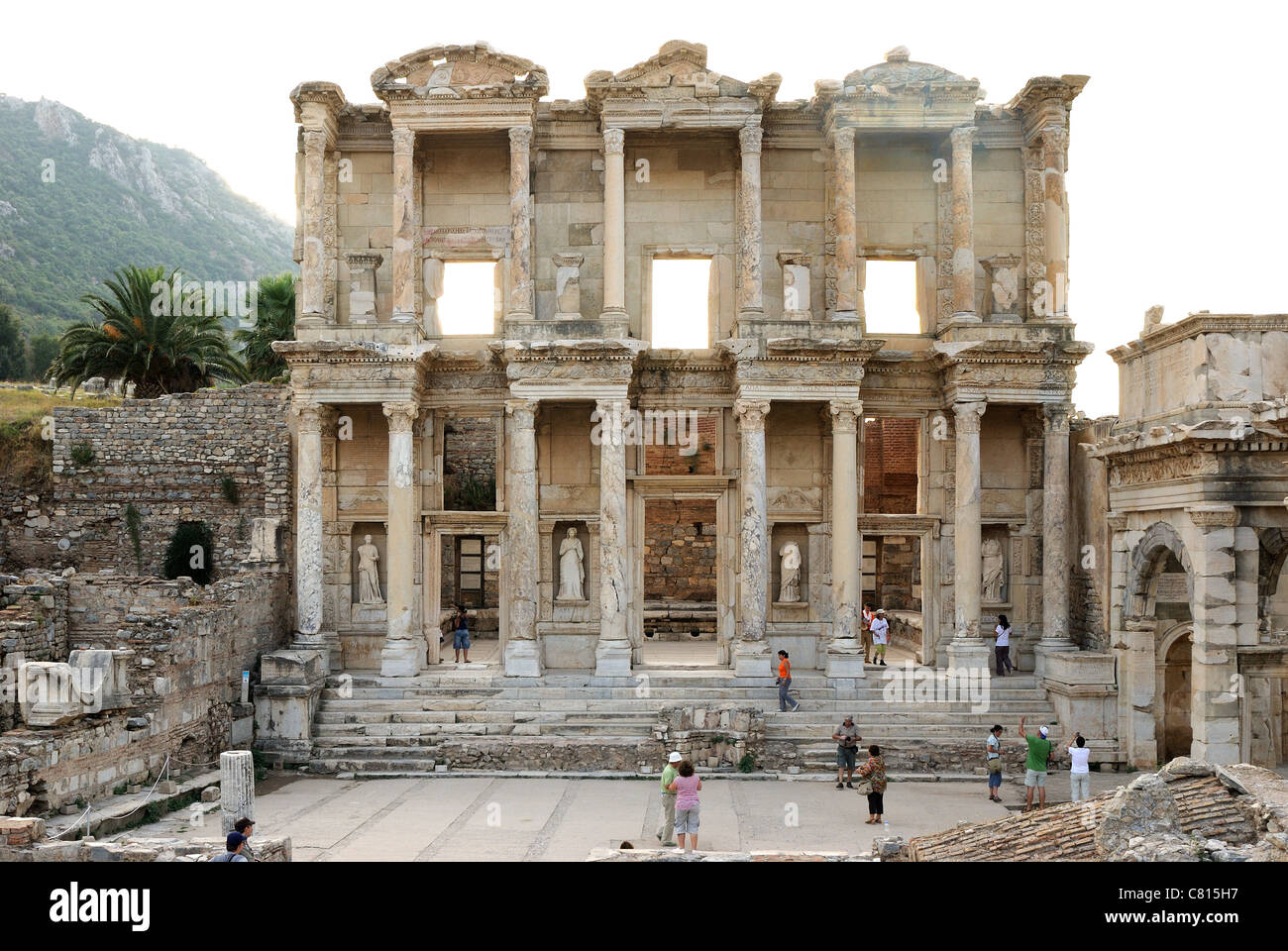 Ruins of Ephesus, excavations, UNESCO World Heritage Site, Library of ...