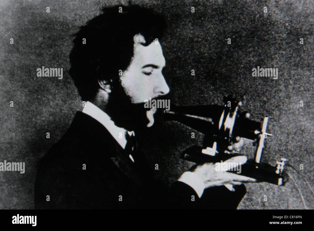 Alexander Graham Bell phone inventor Stock Photo - Alamy