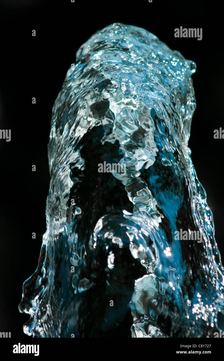 Frozen water texture image Stock Photo - Alamy