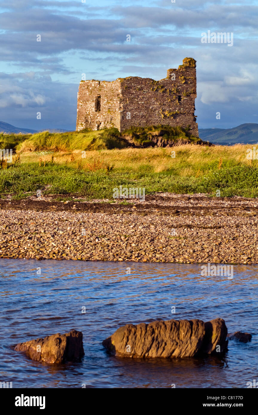Ballinskelligs Castle near the Ring of Kerry in County Kerry, Ireland ...