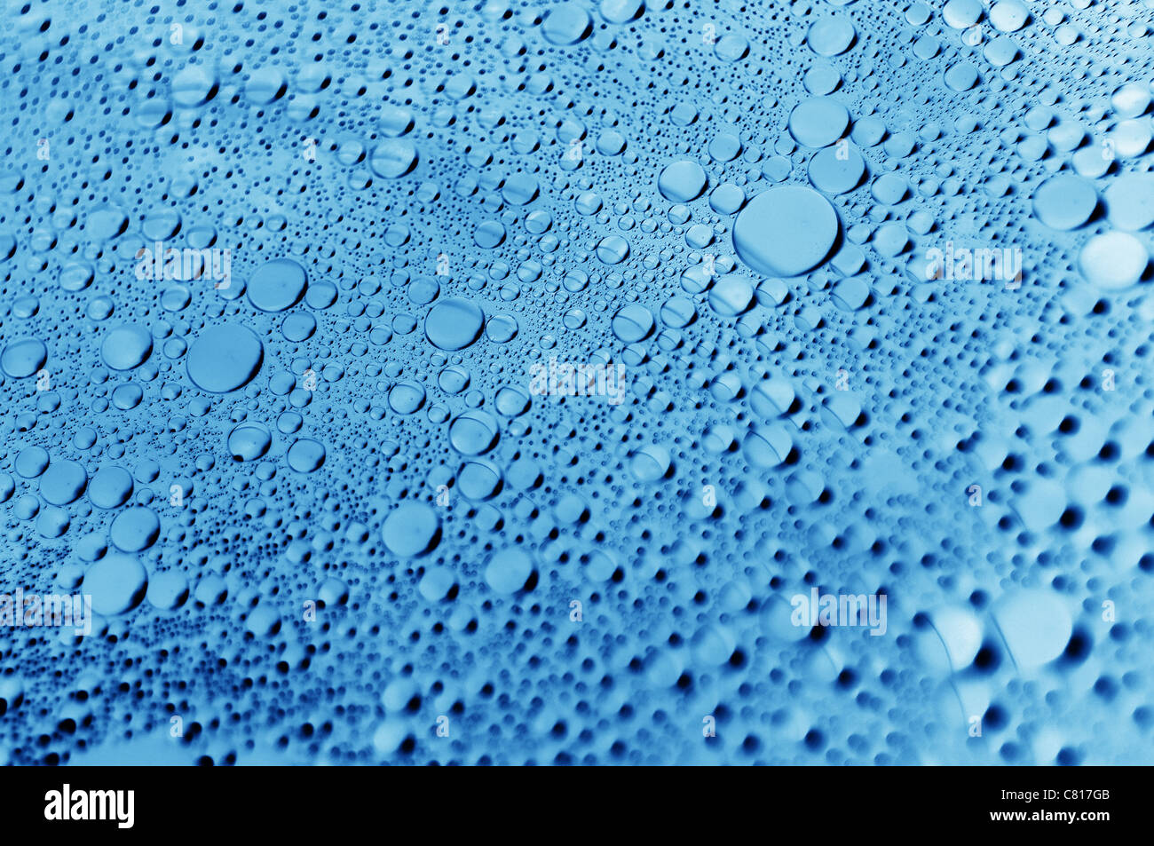 Bubble blue water splashing oil hi-res stock photography and images - Alamy