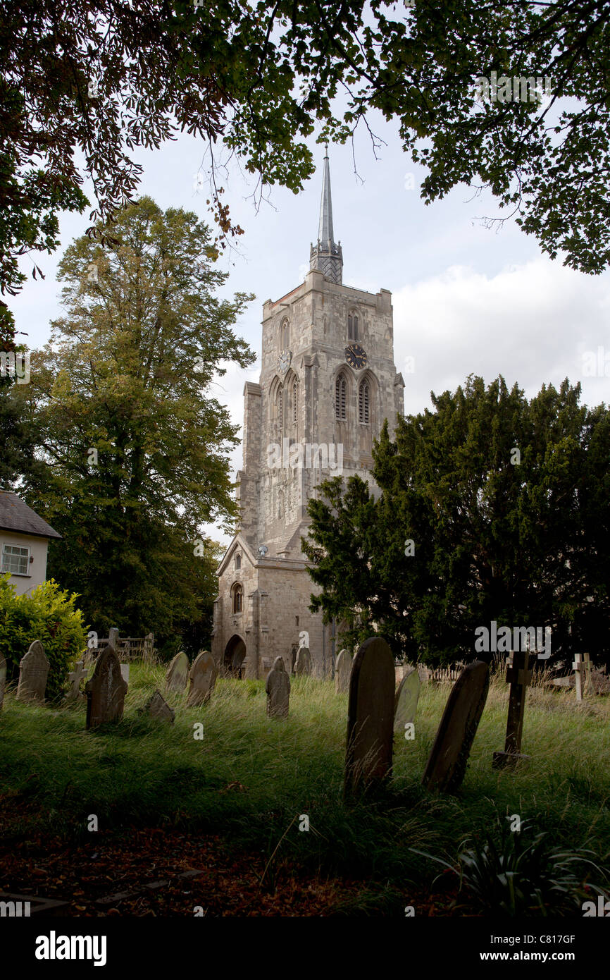 St Marys Church Ashwell Stock Photo - Alamy