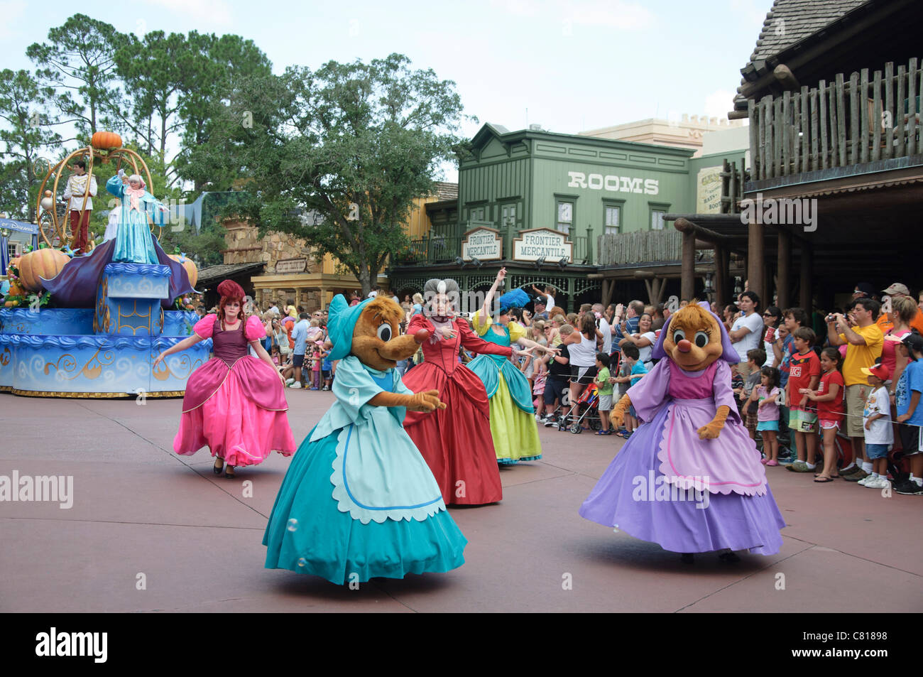 magic kingdom celebrate a dream come true parade the ugly sisters Stock ...