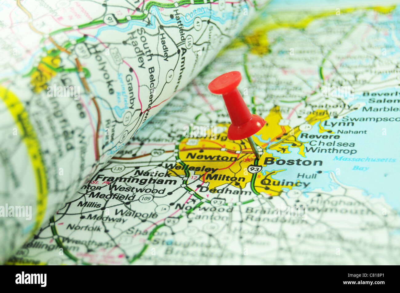Milton map hi-res stock photography and images - Alamy