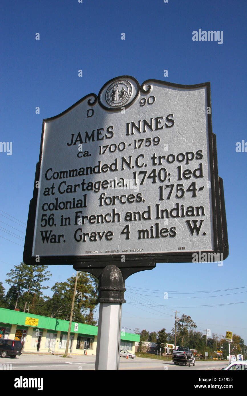 D90 JAMES INNES ca. 1700-1759 Commanded N.C. troops at Cartagena, 1740 ...