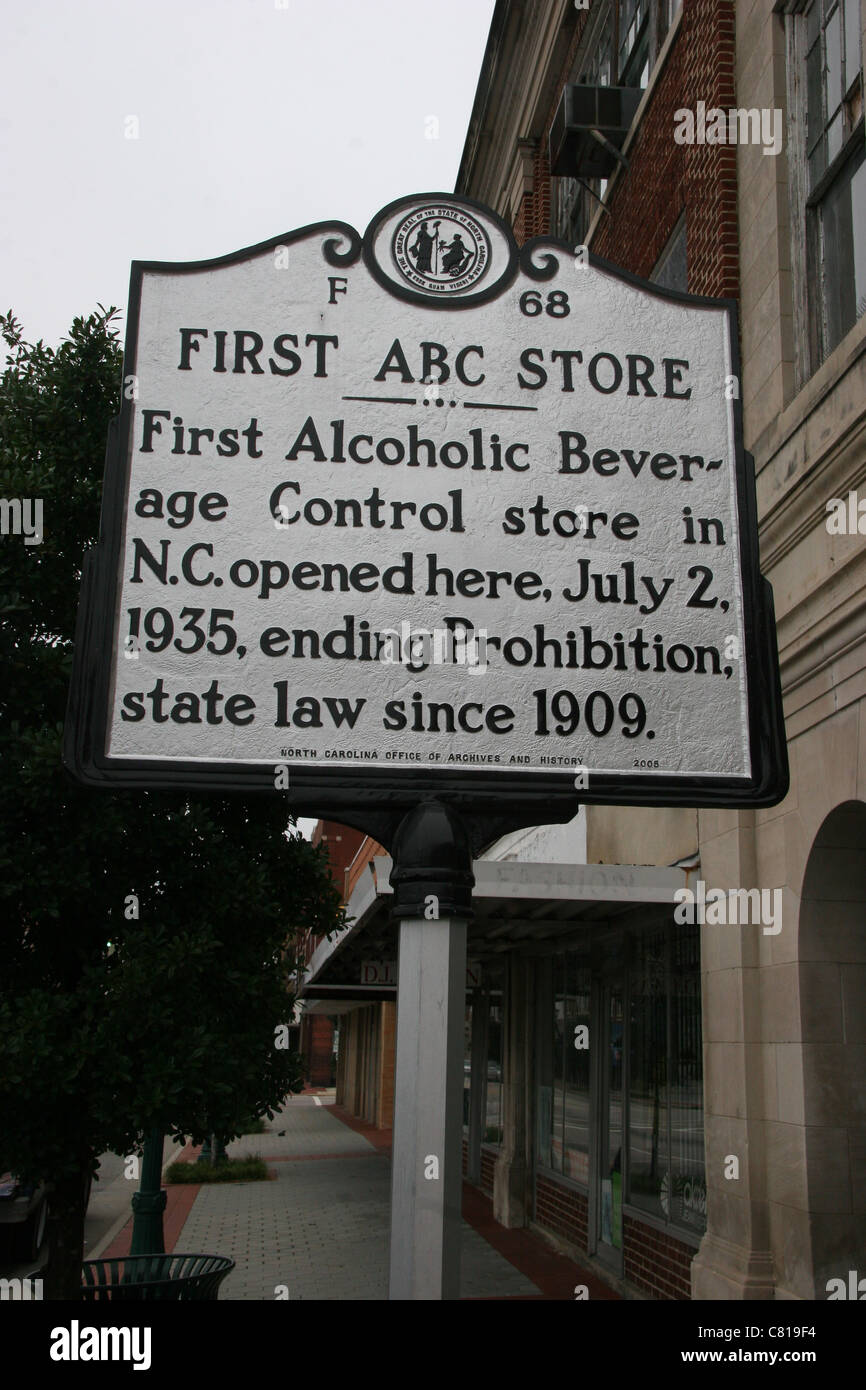F68 FIRST ABC STORE First Alcoholic Beverage Control store in N.C ...