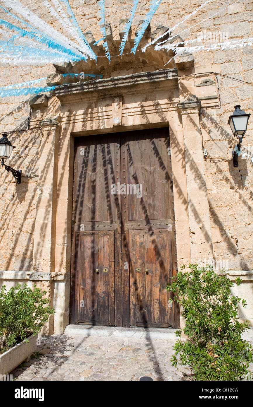 detail of the church of valldemossa, in mallorca island, spain Stock ...
