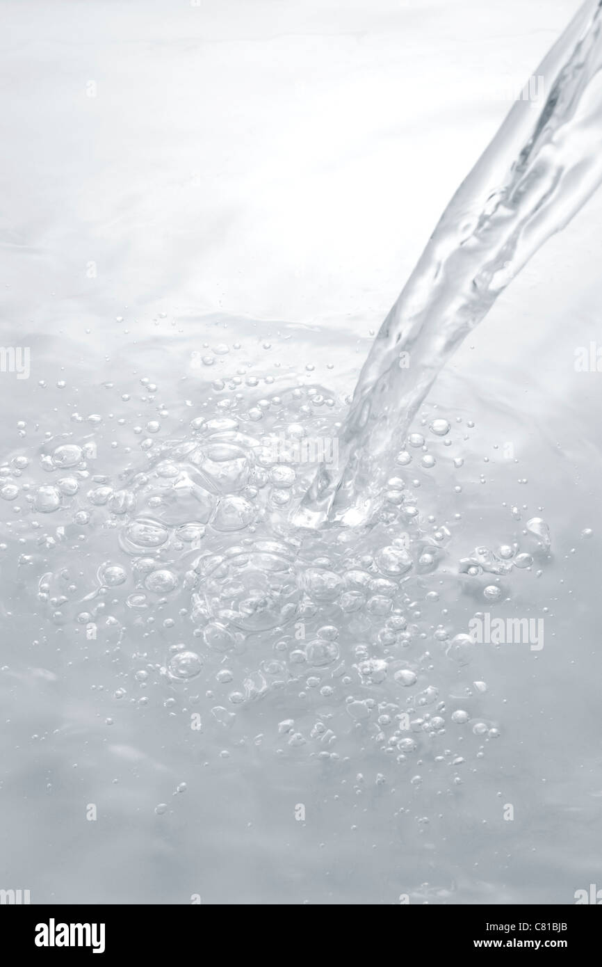 Water Being Poured Stock Photo - Alamy