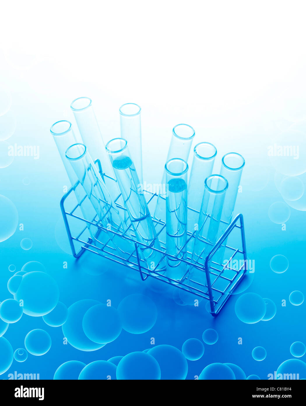 Colour test tubes hi-res stock photography and images - Alamy