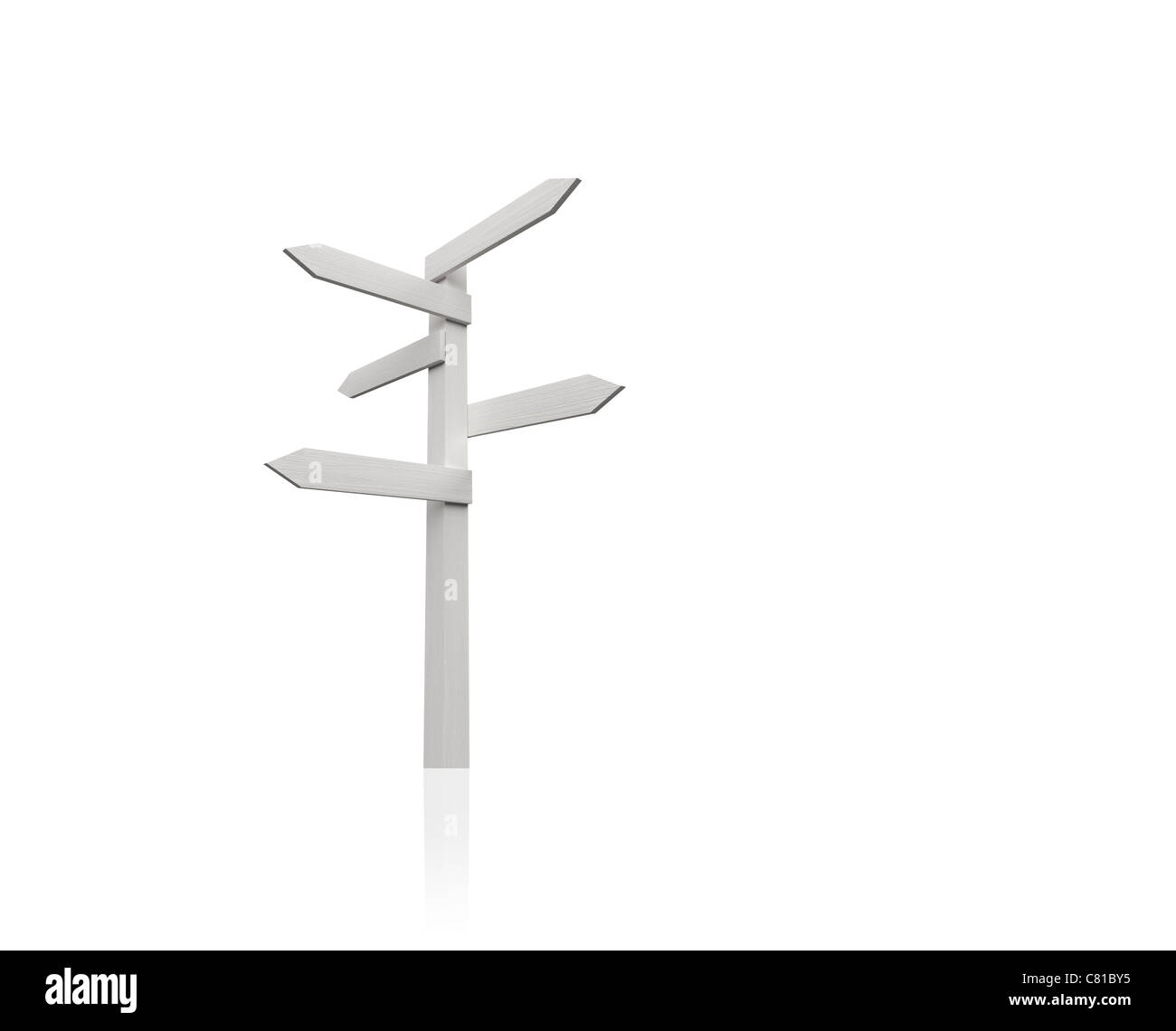 Road signs signs day Cut Out Stock Images & Pictures - Alamy