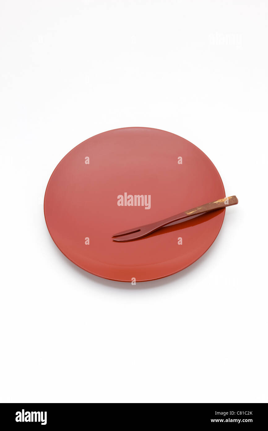 Japanese Plate and Utensil Stock Photo - Alamy