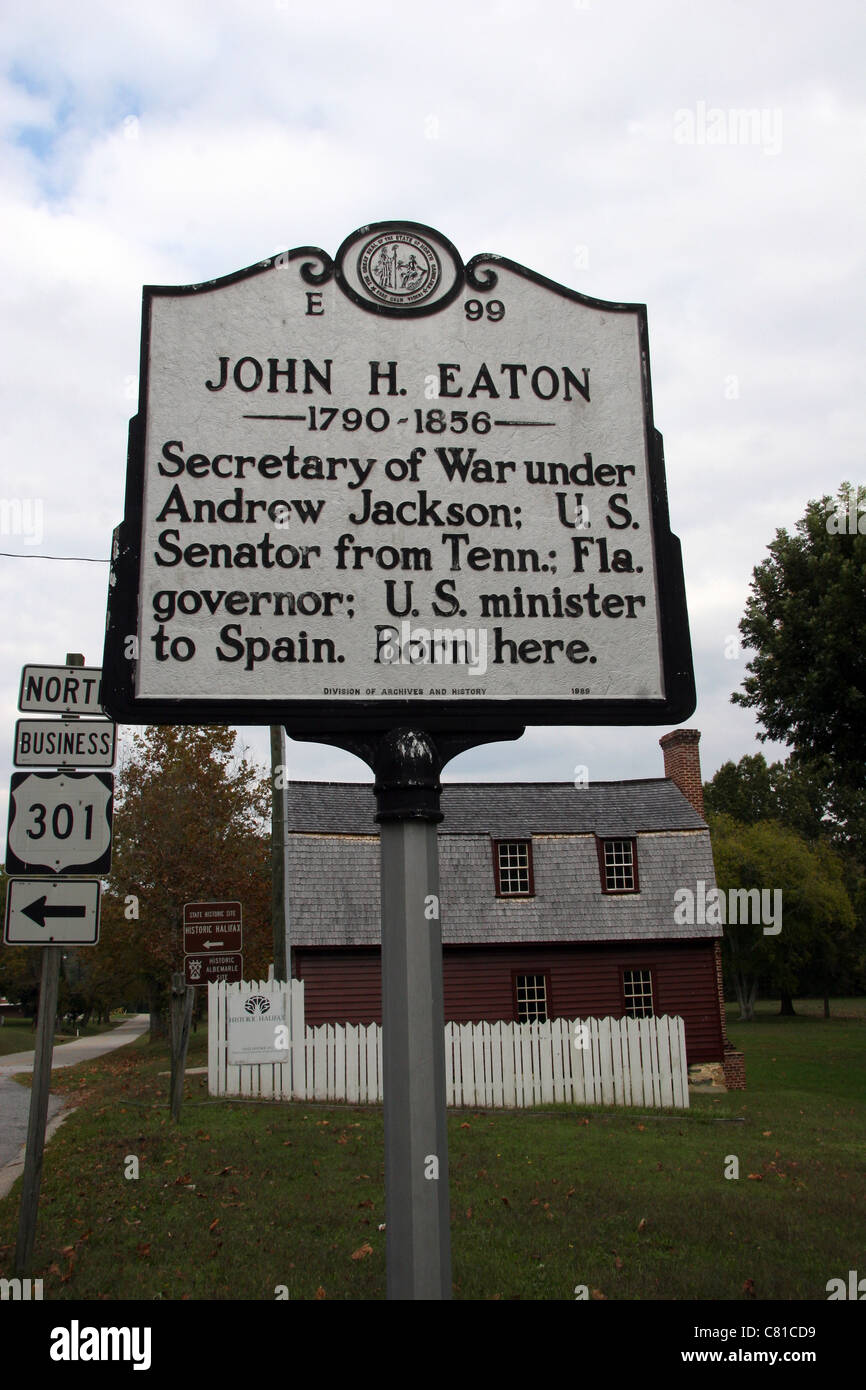 John eaton 1790 1856 secretary war hi-res stock photography and images ...