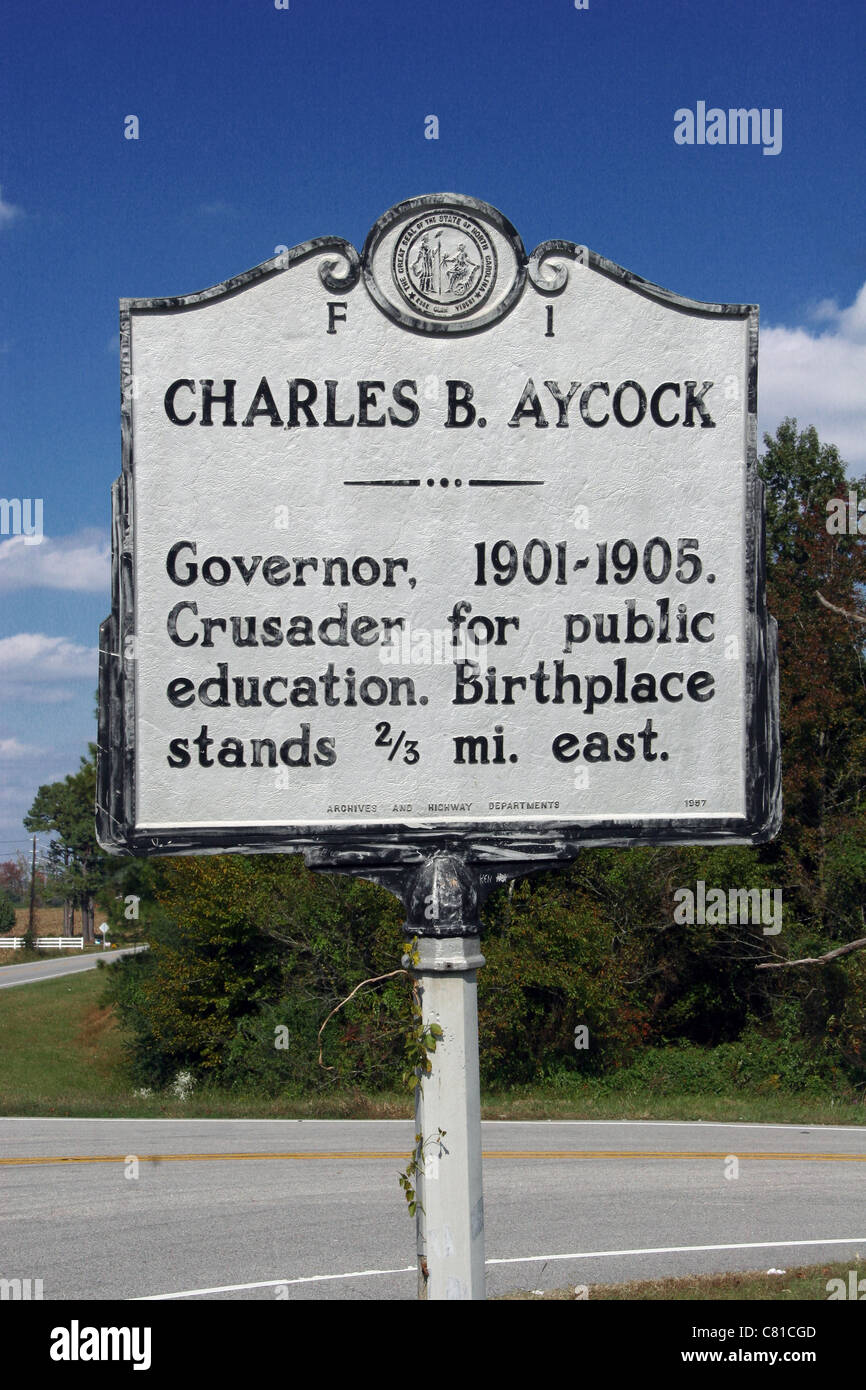 Charles aycock hi-res stock photography and images - Alamy