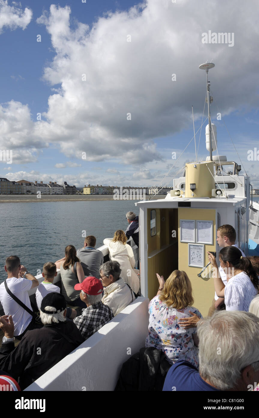 Llandudno Sea-Jay boat trip in the summer Stock Photo - Alamy
