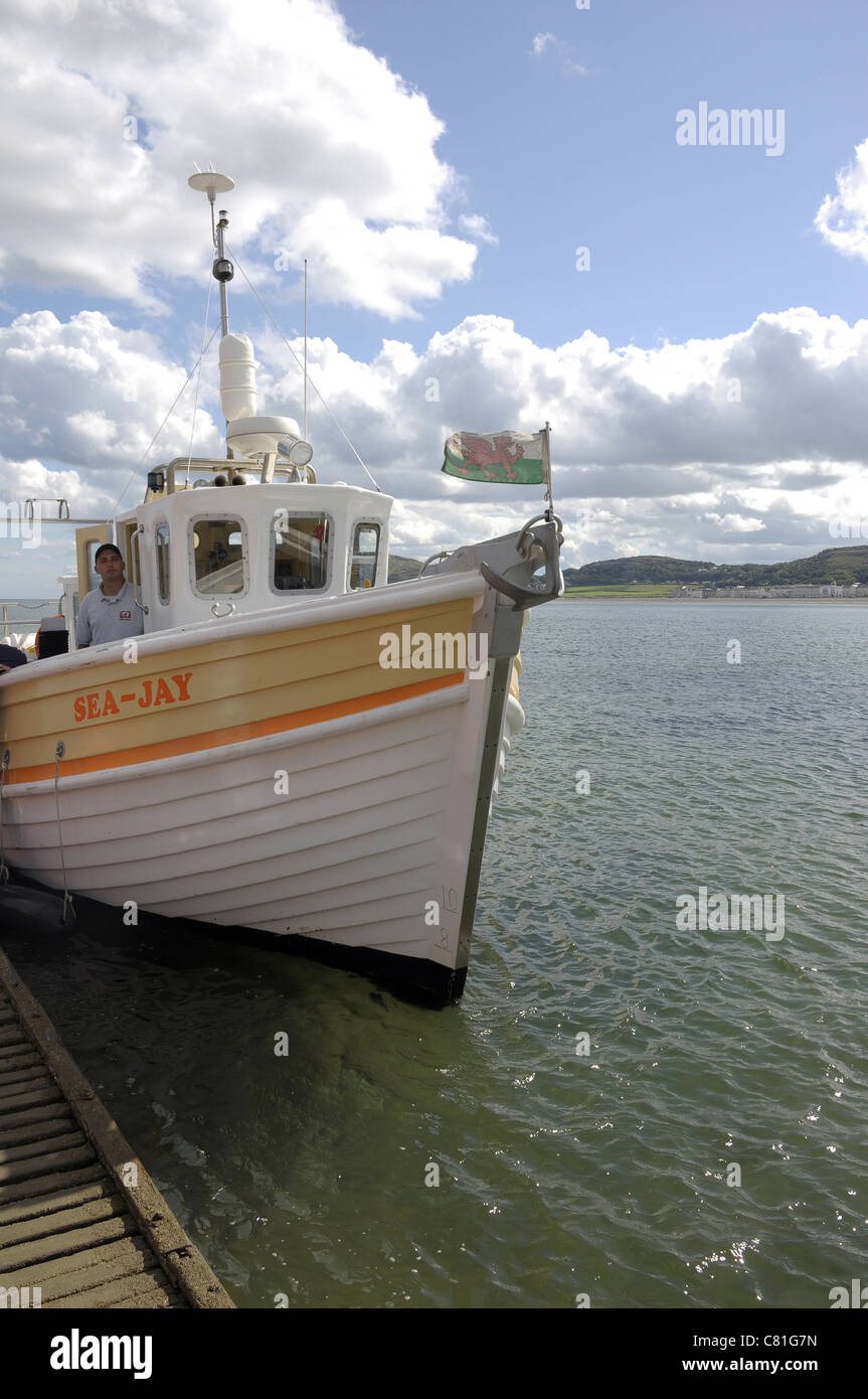 Llandudno boat hi-res stock photography and images - Alamy
