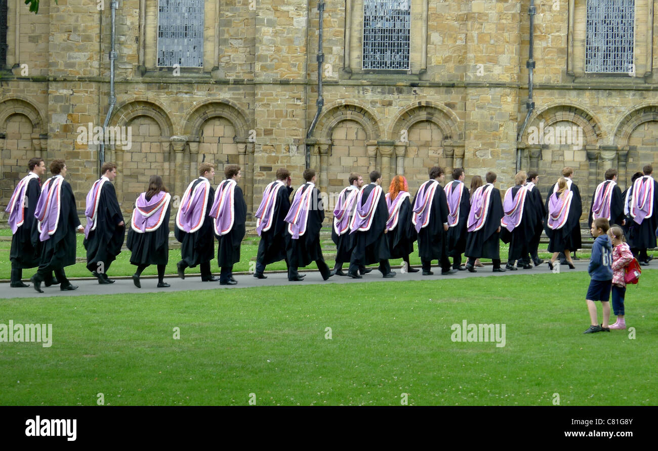 Durham University Graduand's procession Stock Photo - Alamy