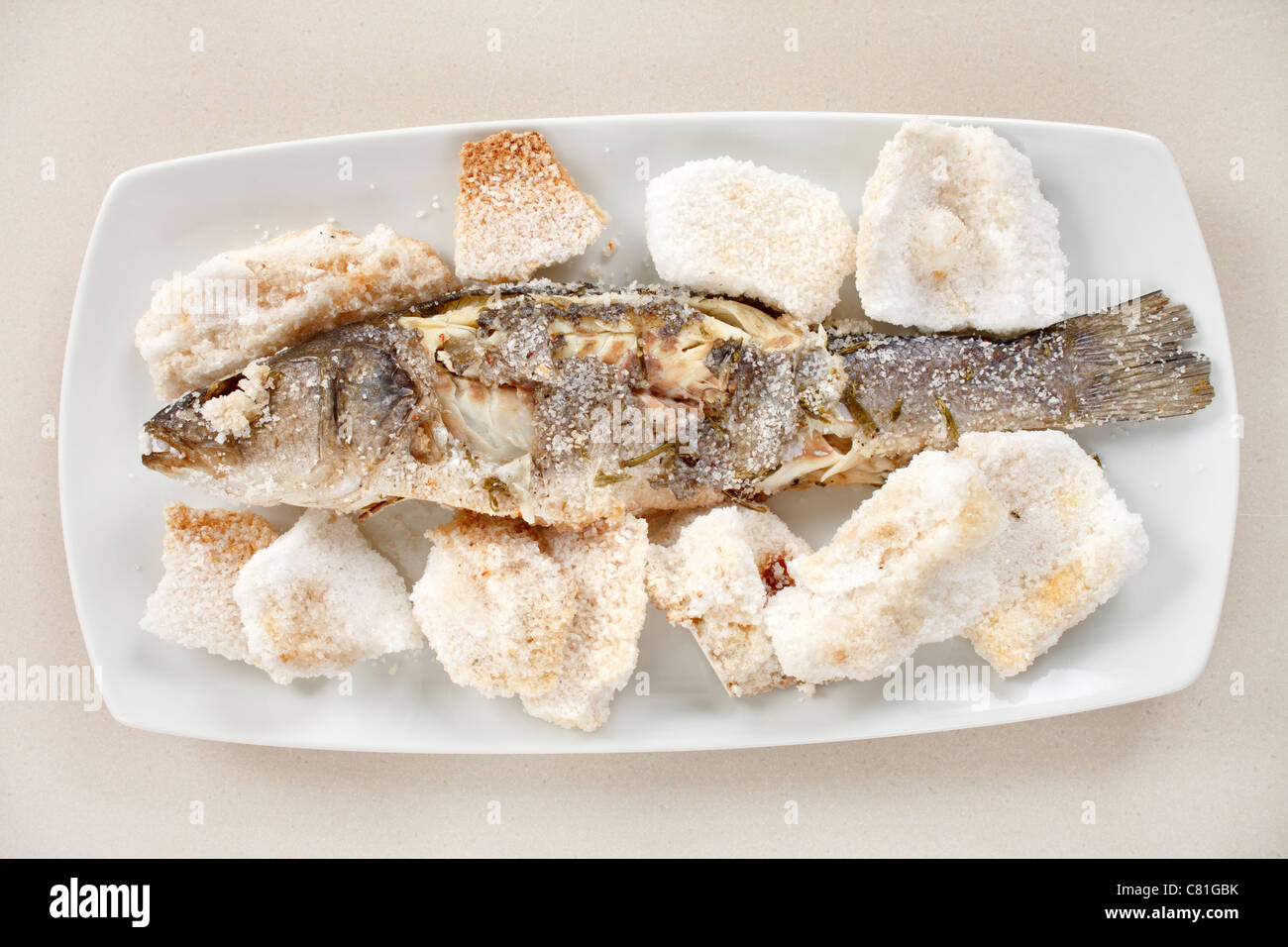fish in the salt Stock Photo - Alamy