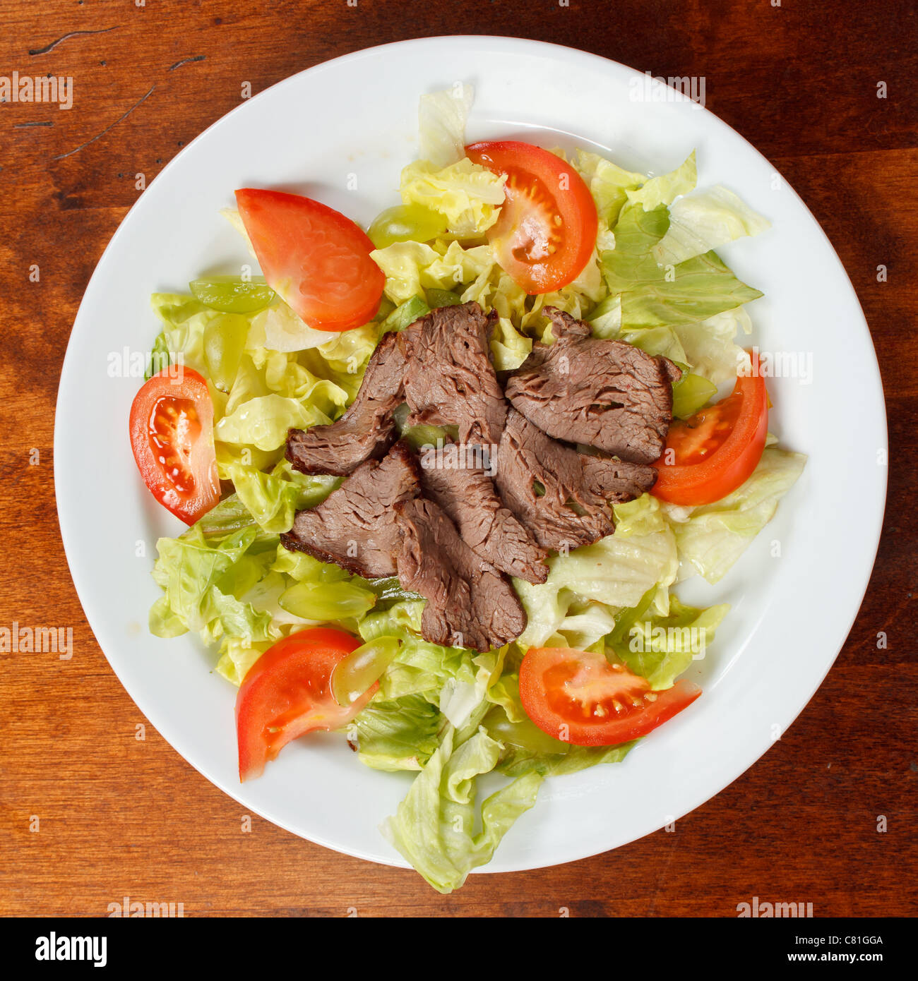 Beef salad hi-res stock photography and images - Alamy