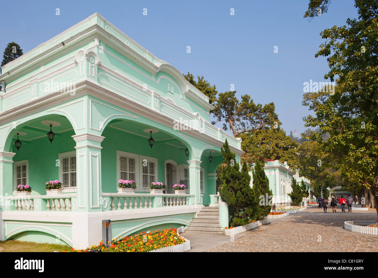 China, Macau, Taipa Village, Taipa Houses Museum Stock Photo - Alamy