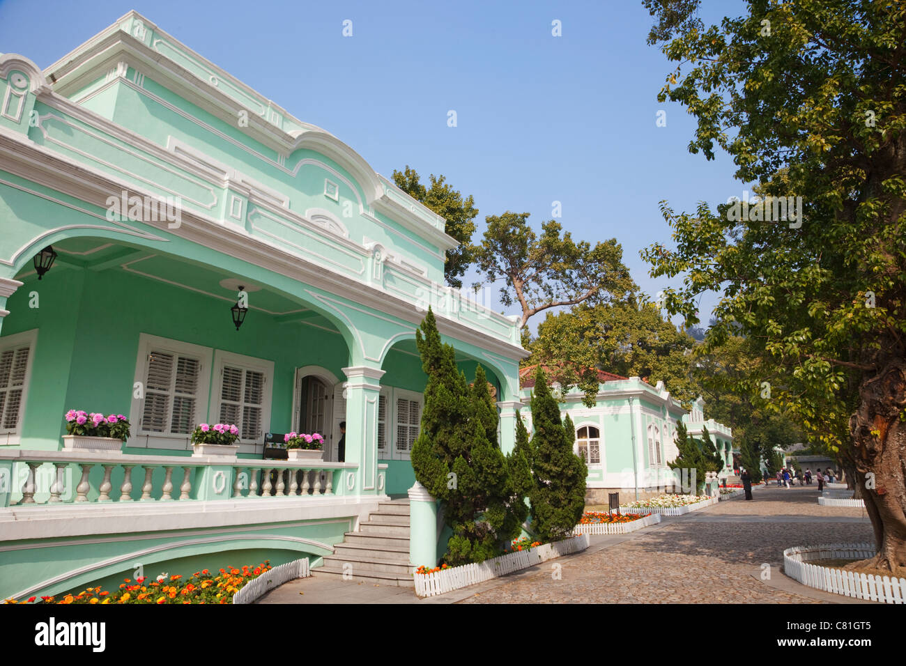 China, Macau, Taipa Village, Taipa Houses Museum Stock Photo - Alamy