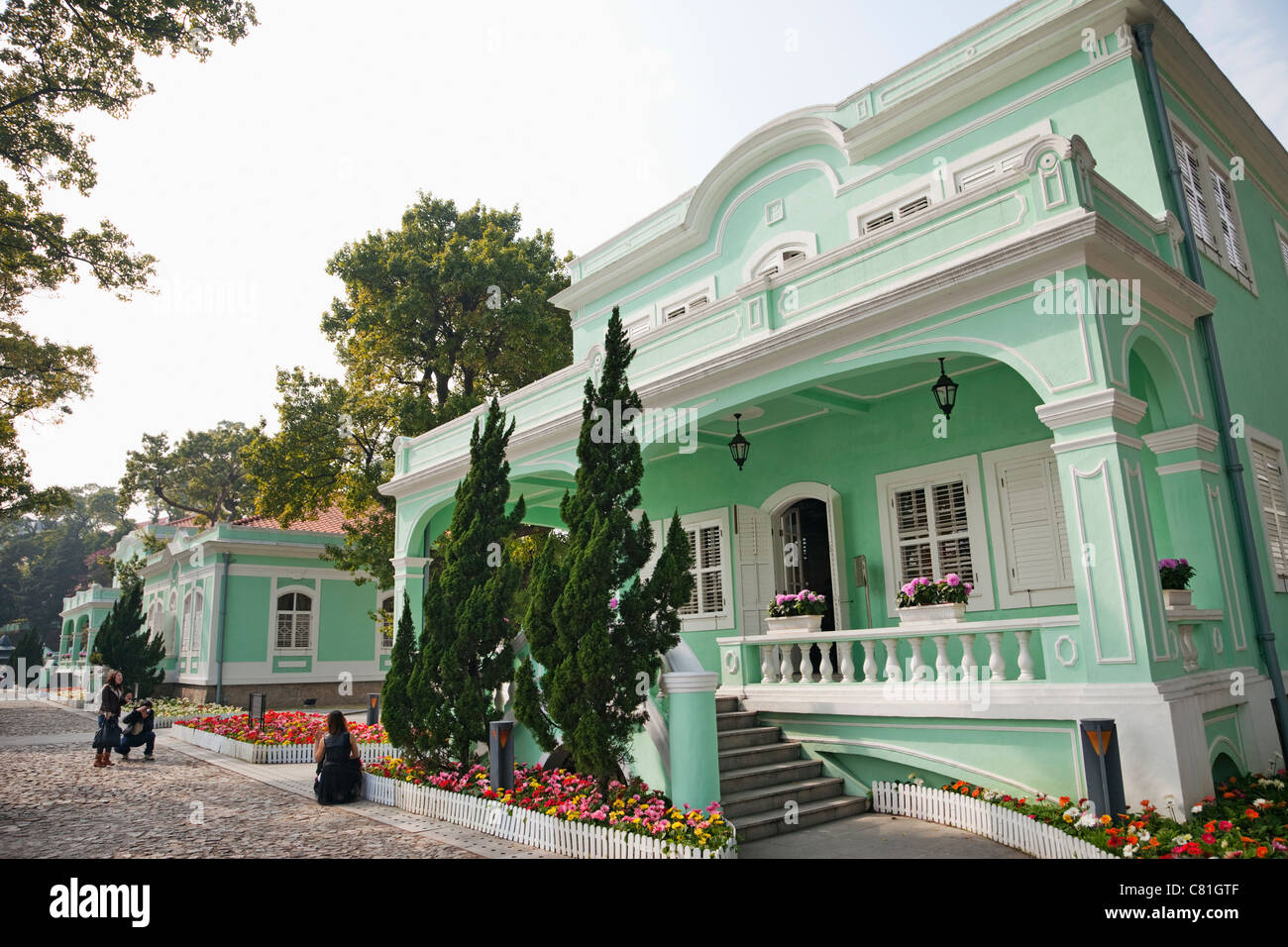 China, Macau, Taipa Village, Taipa Houses Museum Stock Photo - Alamy