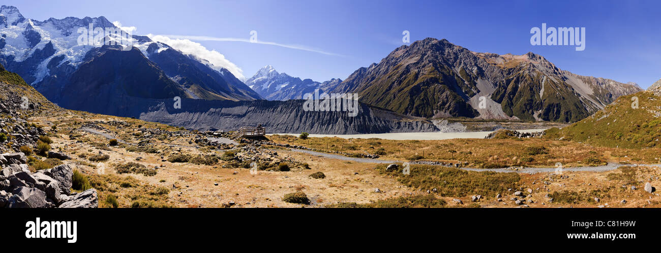 Southern Alps New Zealand Stock Photo - Alamy