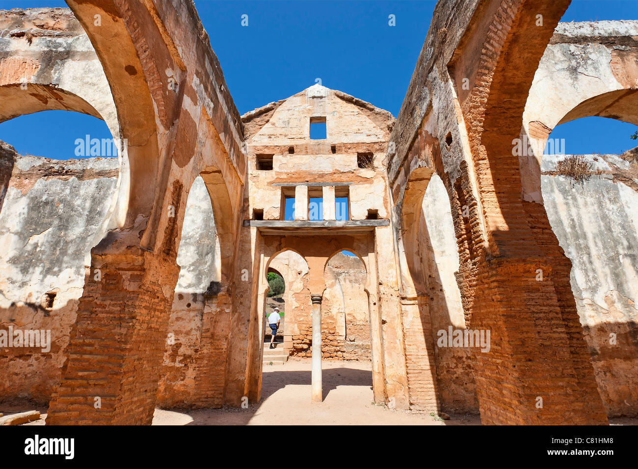Morocco, rabat, Mosque in Chellah Necropolis Stock Photo - Alamy