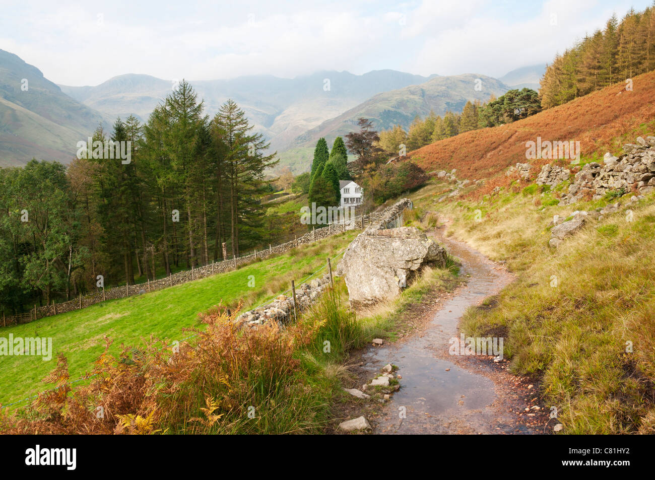 Cumbria way long distance footpath hi-res stock photography and images ...