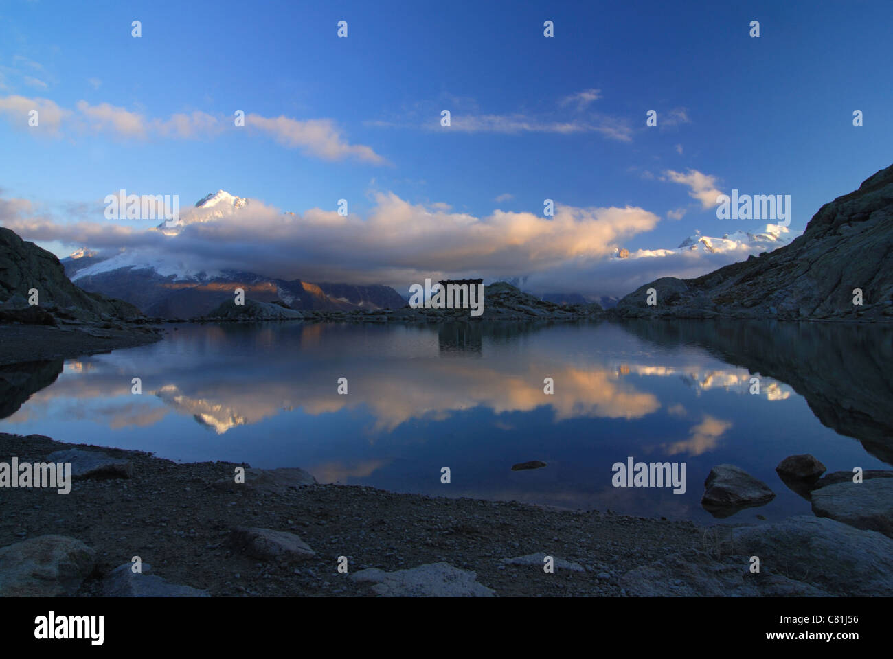 Backpacking french alps hi-res stock photography and images - Alamy