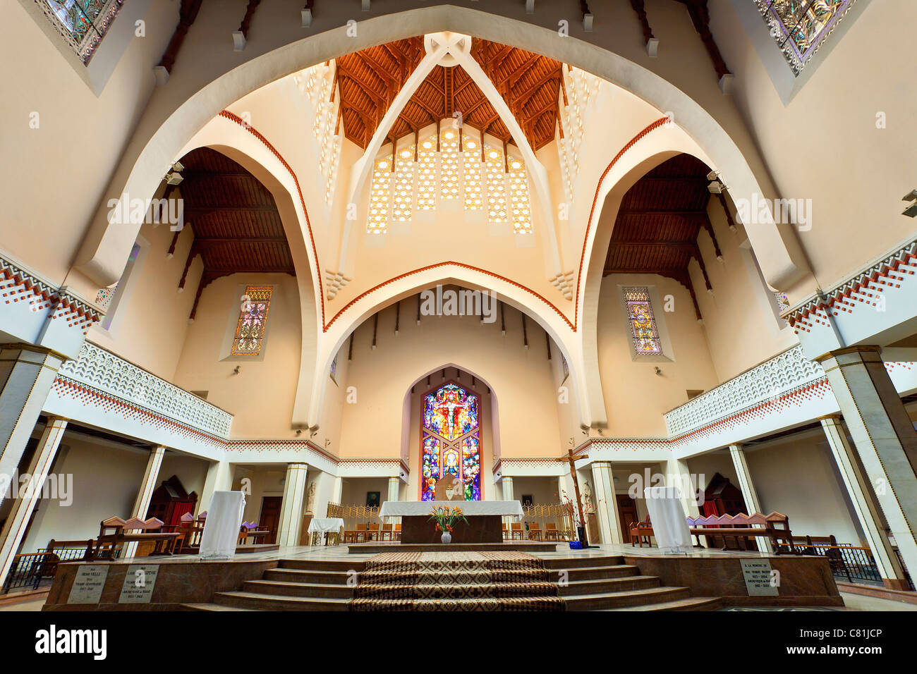 Rabat, Saint Pierre Cathedral Stock Photo - Alamy