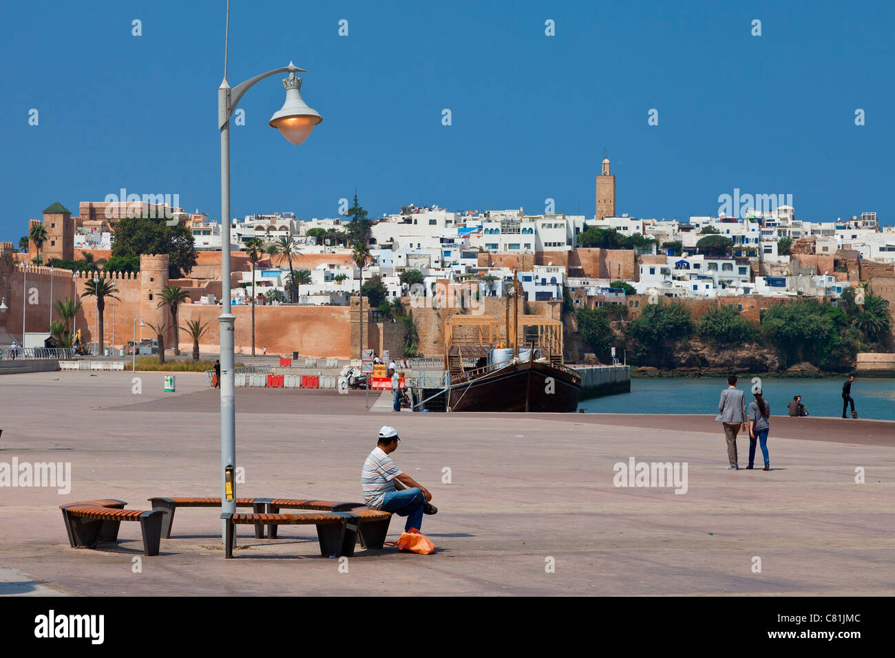 Morocco, Rabat, Riverbank of Bou Regreg River Stock Photo - Alamy