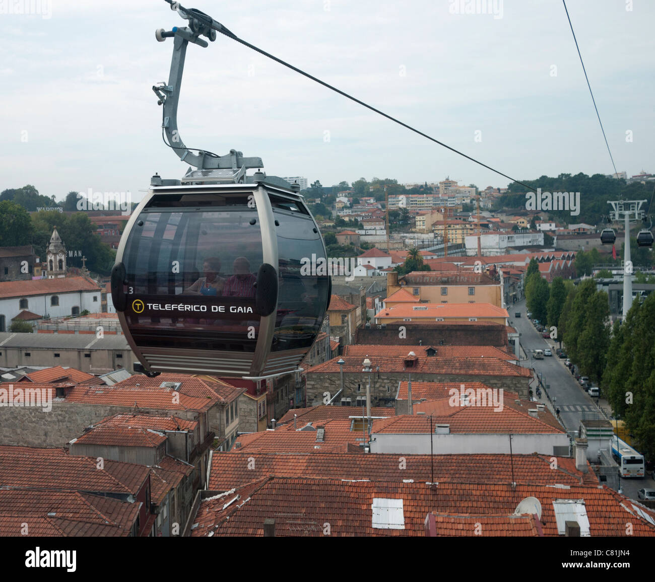 Teleférico de gaia porto hi-res stock photography and images - Alamy