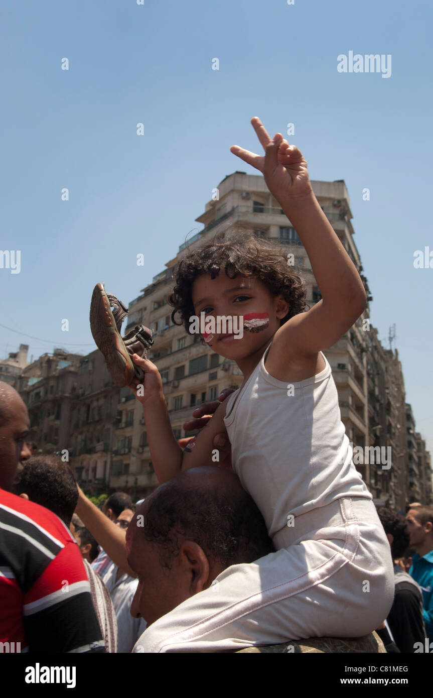 Egyptian revolution tahrir square hi-res stock photography and images ...
