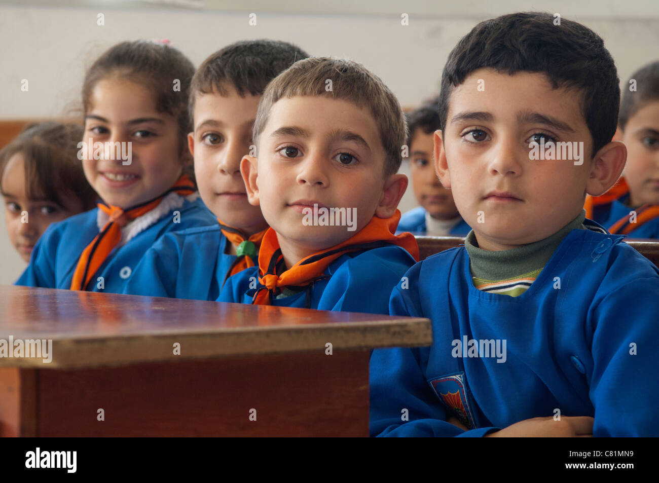 Classroom of Syrian School Children Stock Photo - Alamy