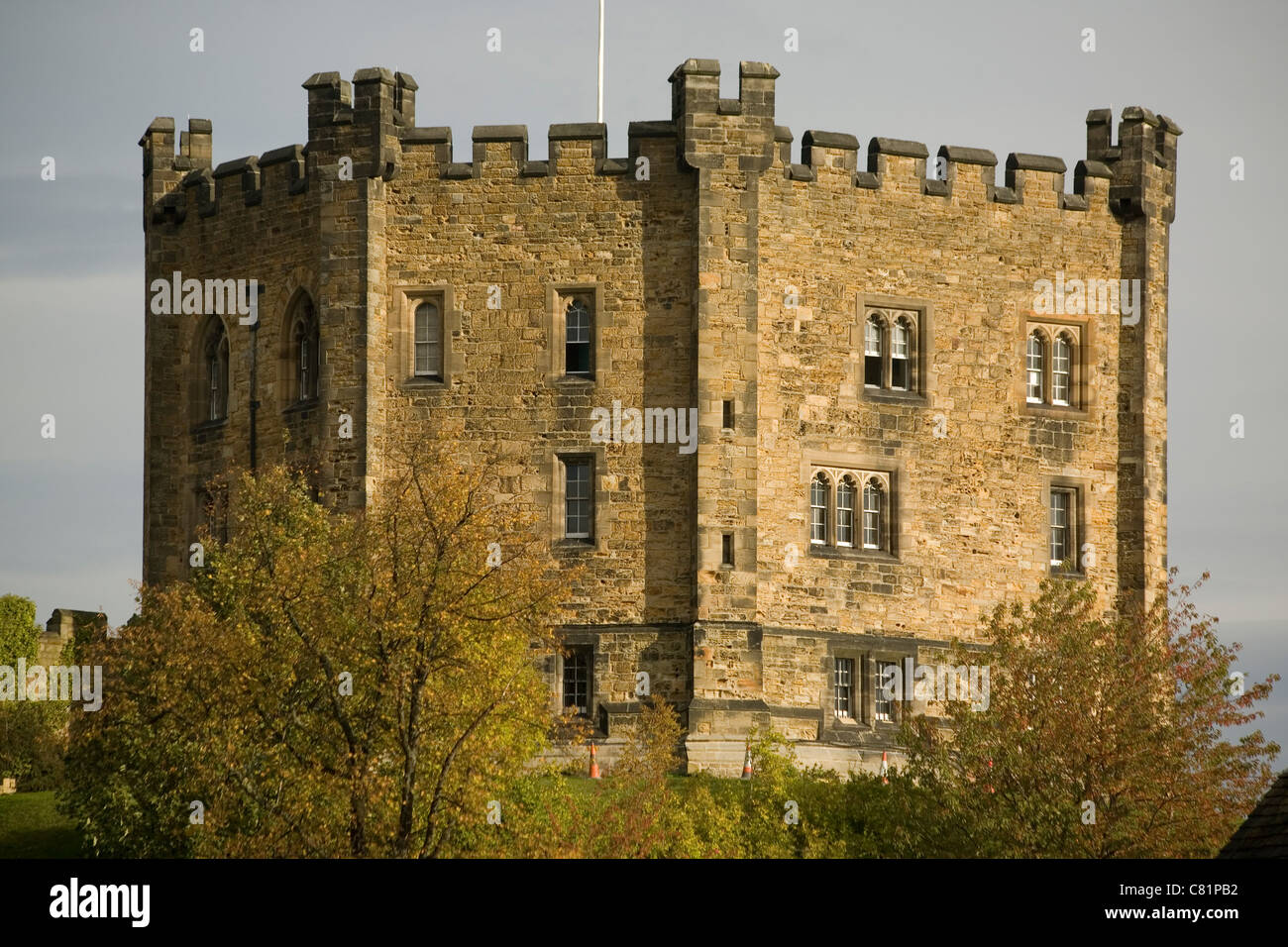 England Durham castle Stock Photo - Alamy