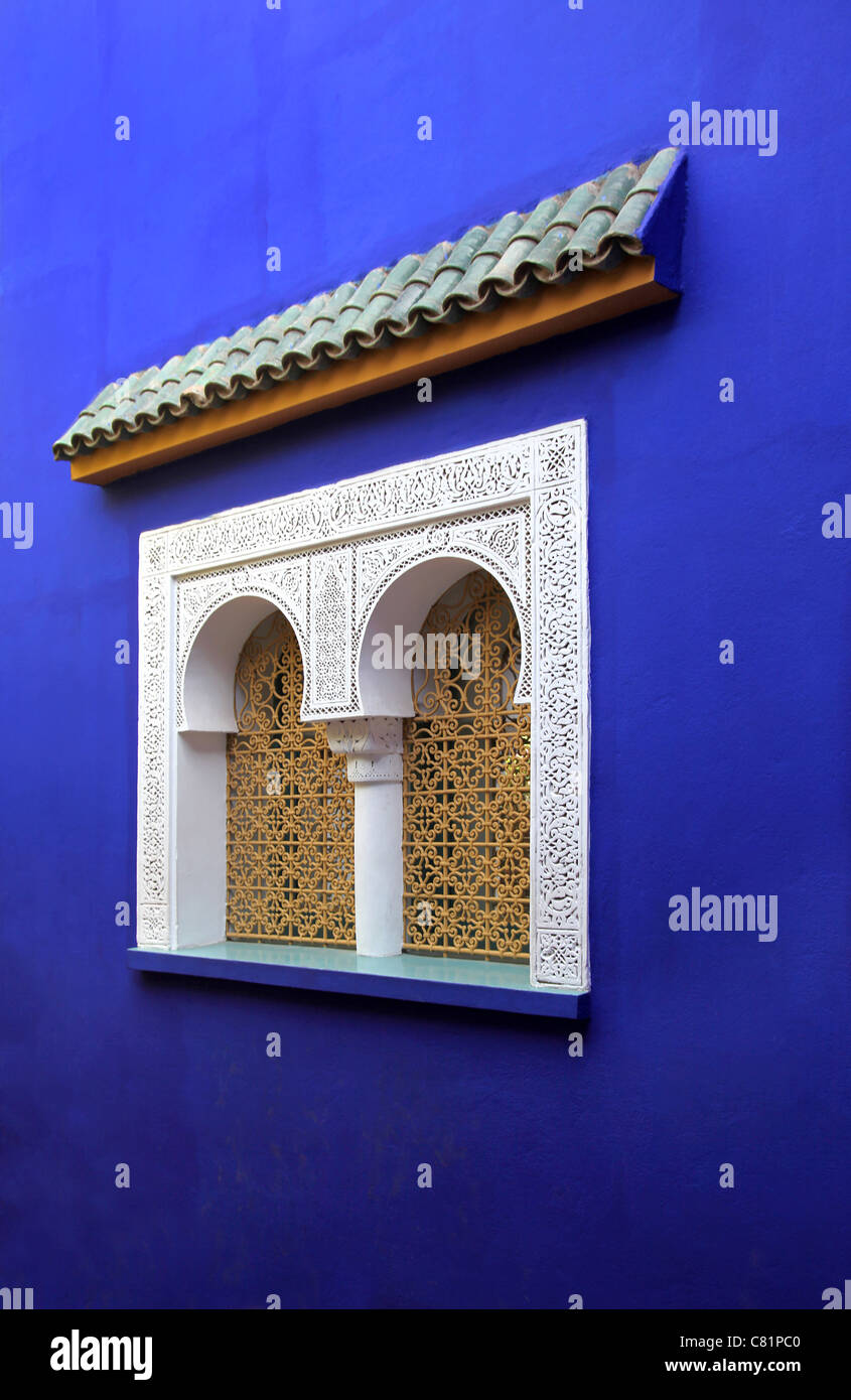Blue villa jardin majorelle hi-res stock photography and images - Alamy