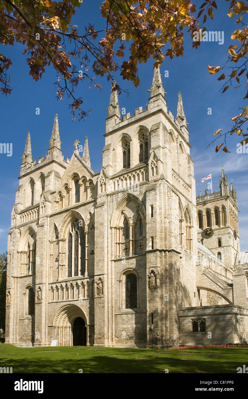 England Yorkshire Selby abbey Stock Photo - Alamy